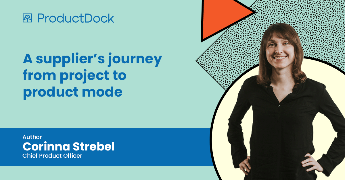 A supplier’s journey from project to product mode - ProductDock