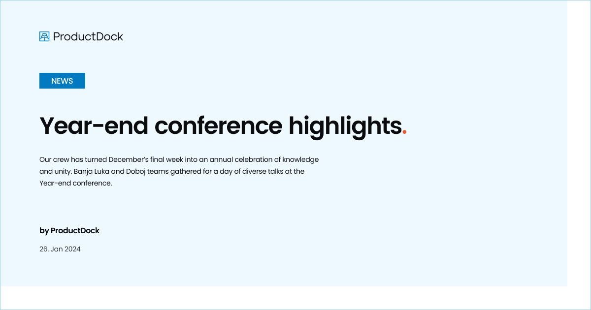 Year-end conference highlights