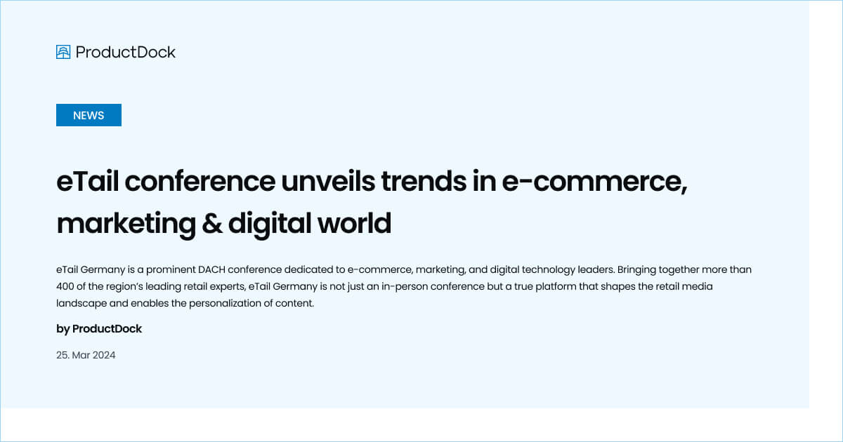 eTail conference unveils trends in e-commerce, marketing & digital world