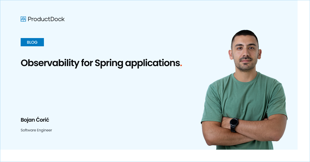 ProductDock | Observability for Spring applications